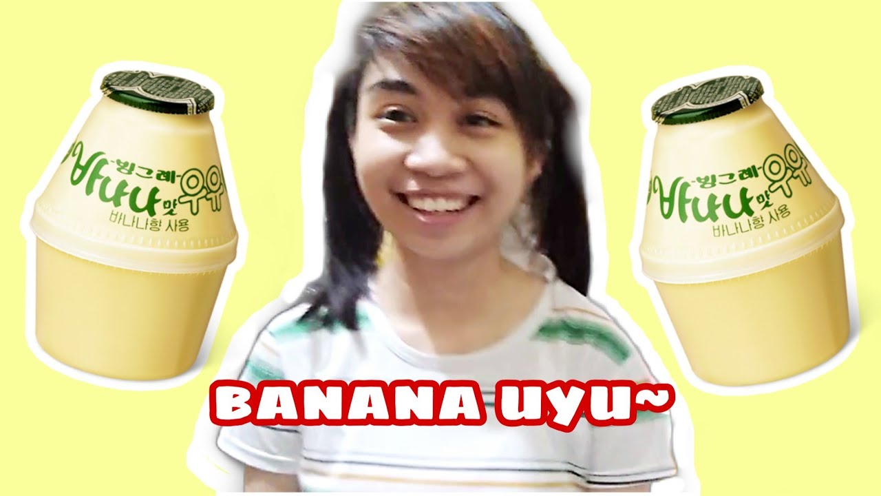 WE MADE BANANA UYU (a taste of the Korean Banana Milk) - YouTube
