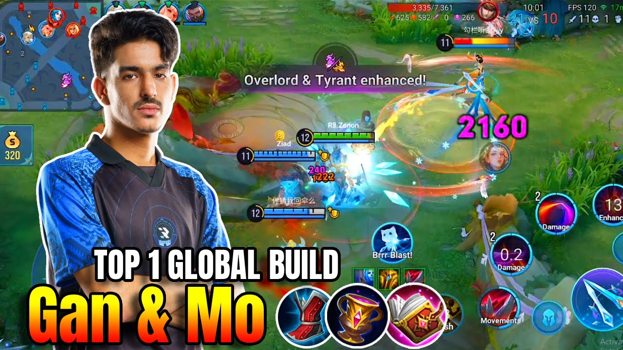THIS CHINESE Gan & Mo BUILD IS INSANE! High Rank Gameplay | Honor of ...