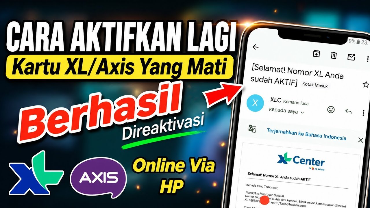 Cara Mengaktifkan/Reaktivasi Kartu Xl/Axis Yang Sudah mati - YouTube