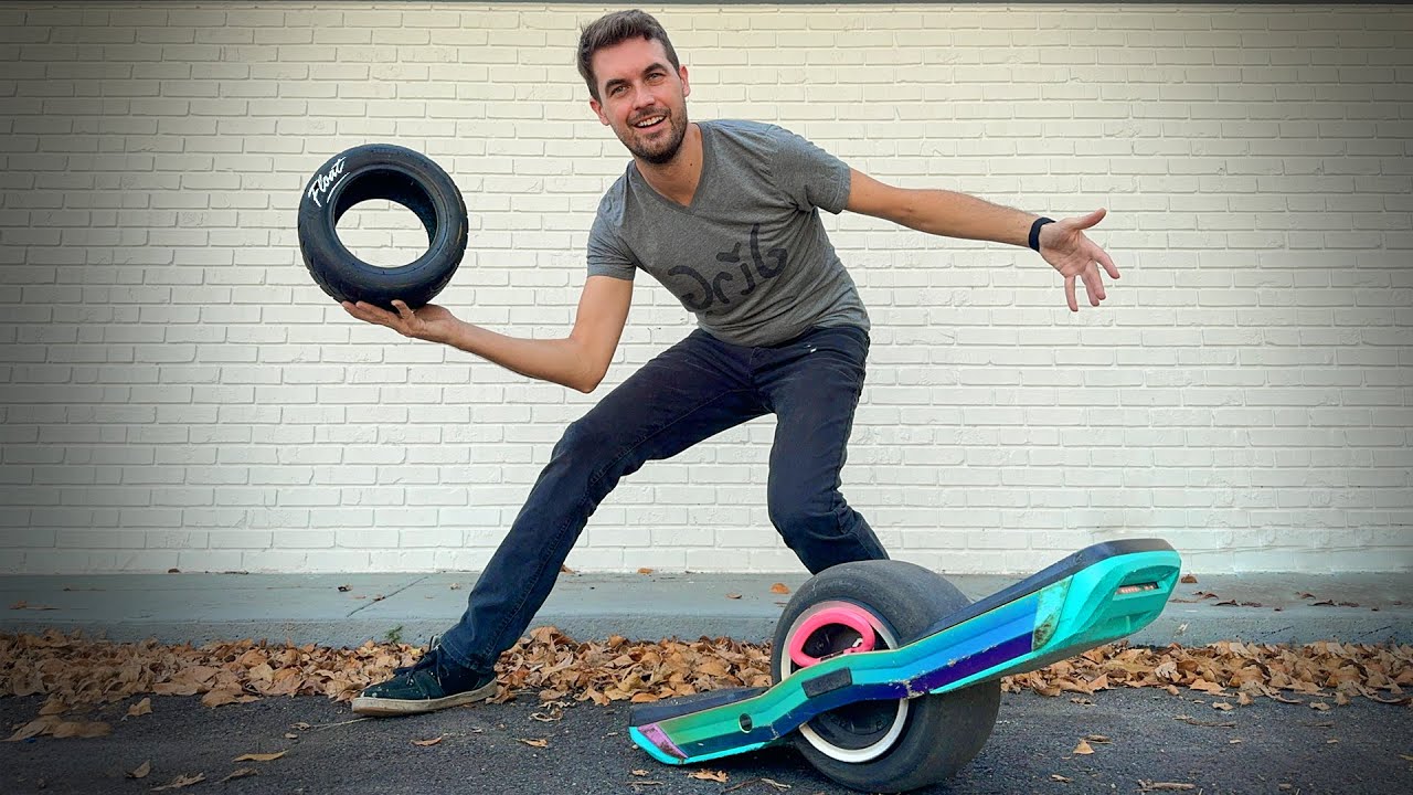 Changing a Onewheel Tire - is a performance tire worth it? (Street Pro ...