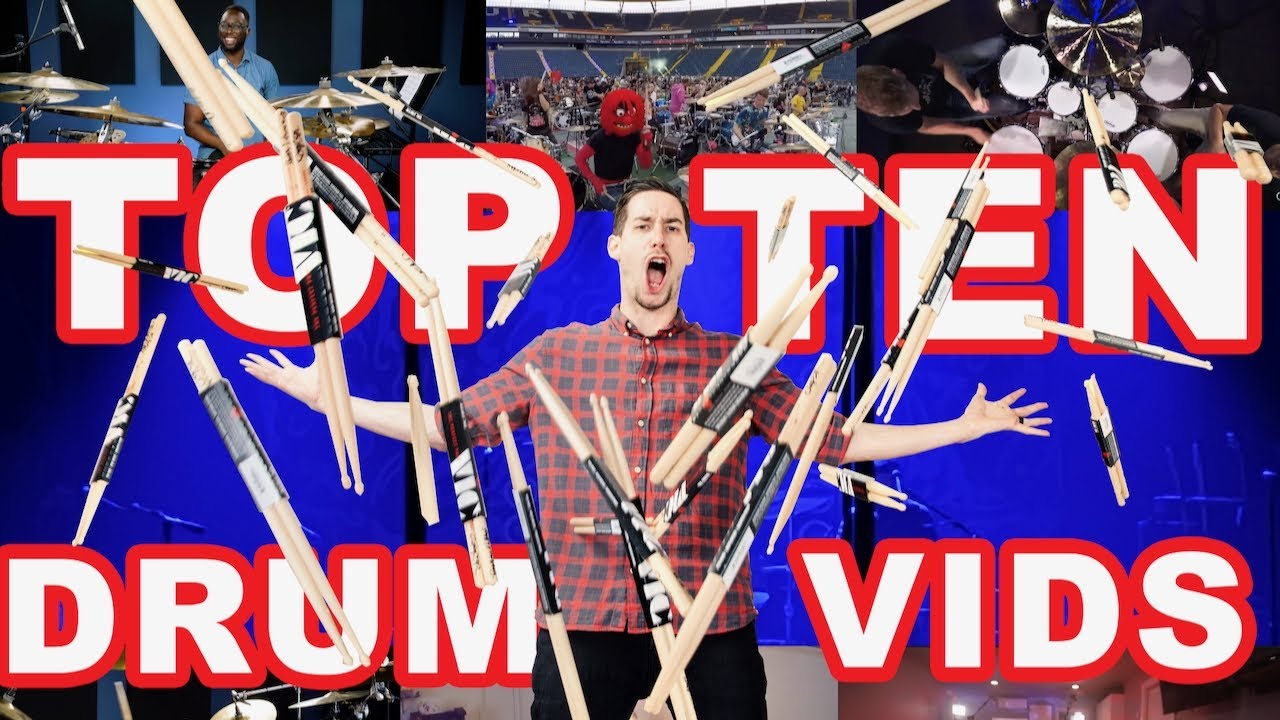 TOP 10 Drum Videos On YouTube! - YouTube