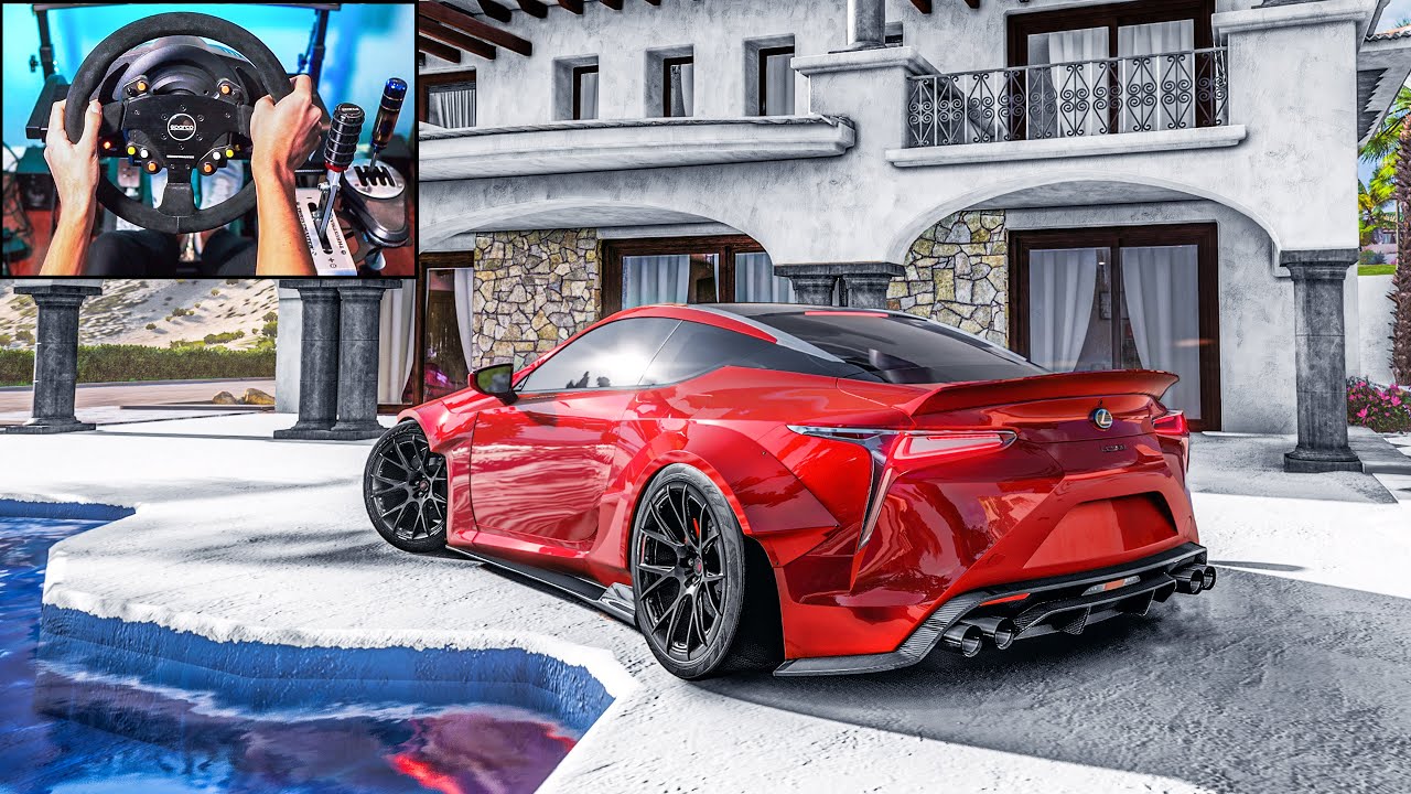 1000HP Anti-Lag Lexus LC500 - Forza Horizon 5 (Steering Wheel + Shifter ...