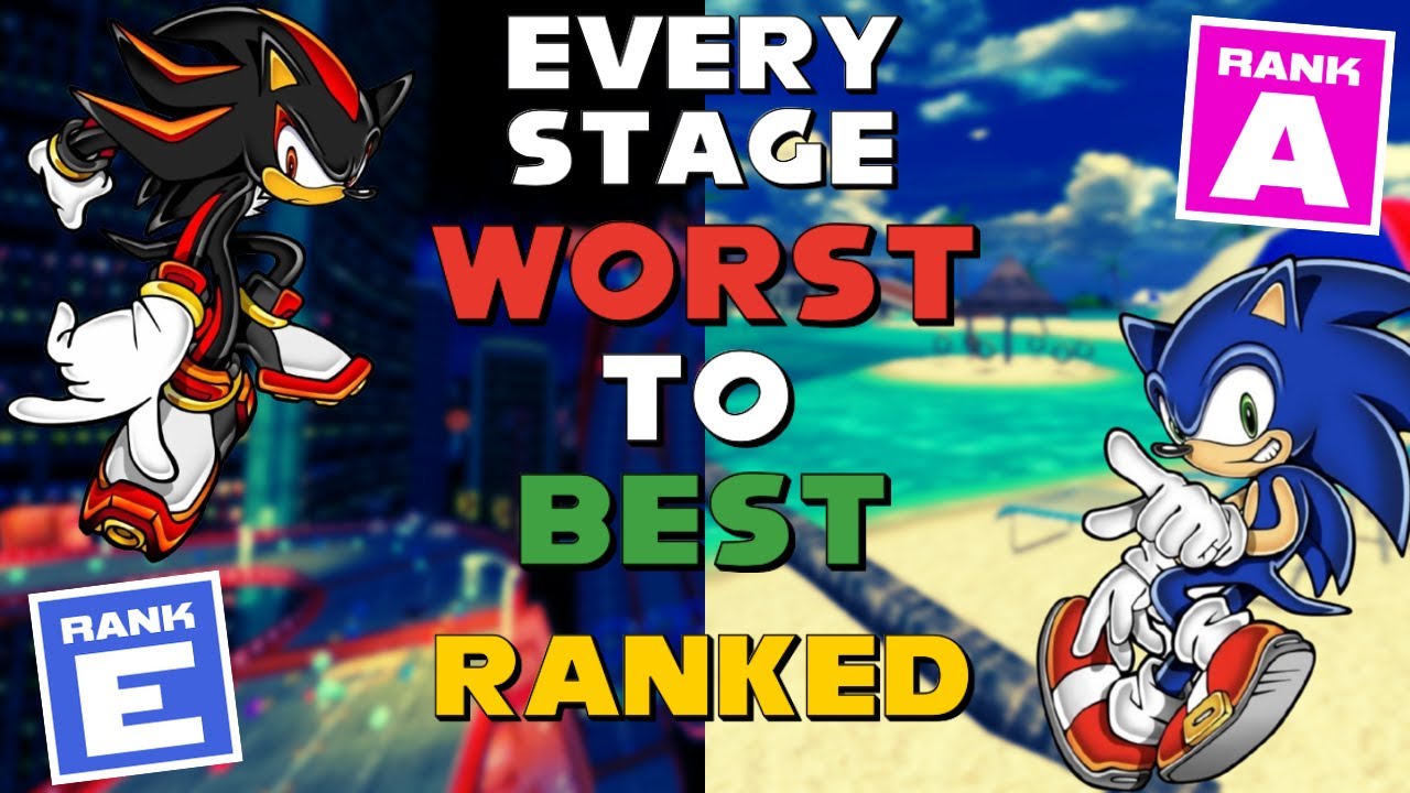 Every Sonic Adventure Era Stage Ranked - YouTube