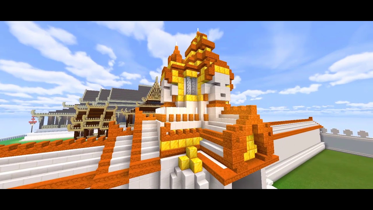 server CubeKhmer. Cambodia Angkor Wat Minecraft.🇰🇭 - YouTube
