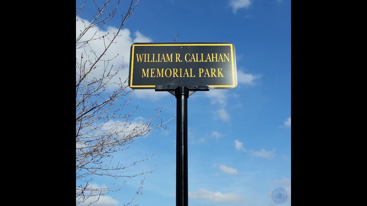 William R Callahan Park Rededication - YouTube