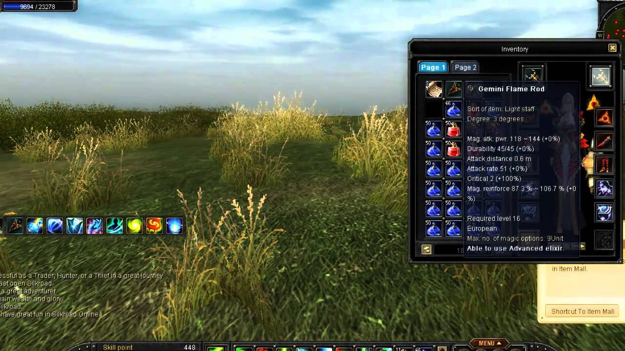 Silkroad - Welcome to Poseidon + unique - YouTube