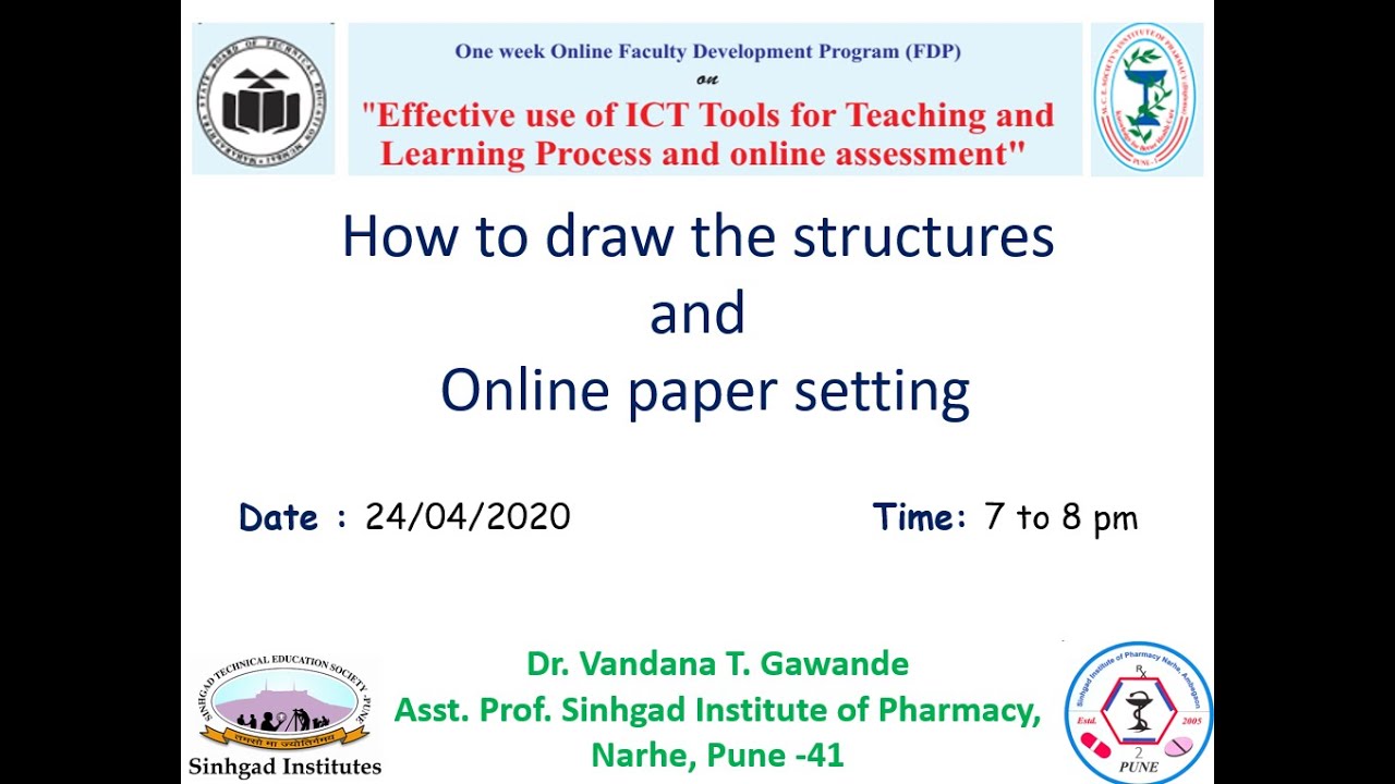 How to draw chemical structures and reactions online - YouTube