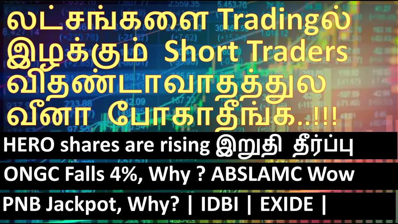 Share Market Loss - Short Trading | ONGC Share Analysis | HEROMOTOCO ...