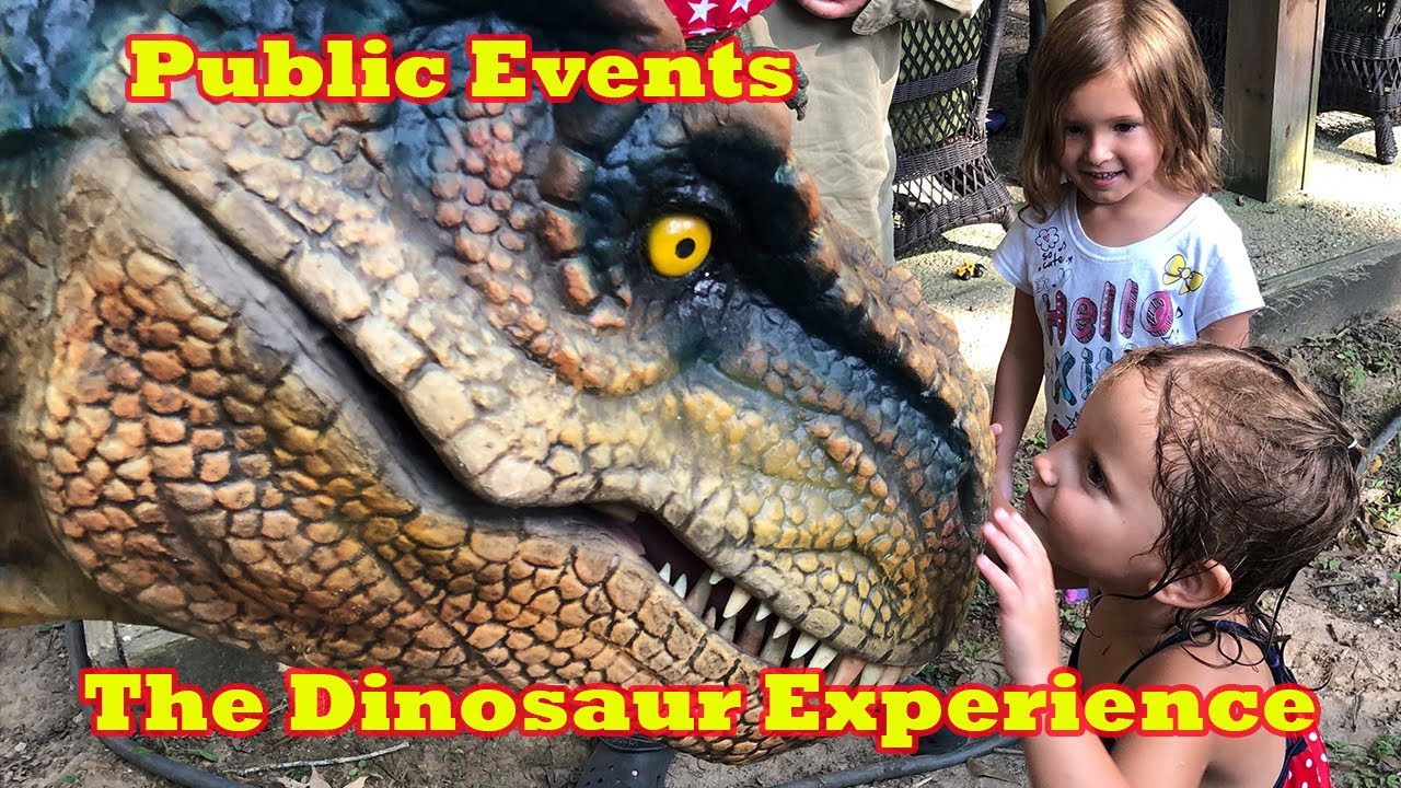 Louisiana Dinosaur Rental, The Dinosaur Experience - YouTube