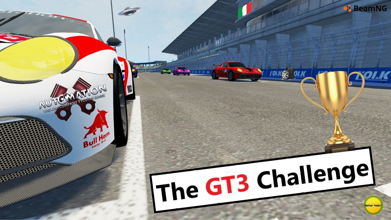 The GT3 Racing Car Challenge - YouTube