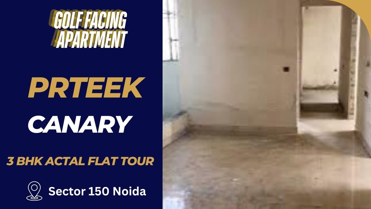 Prateek Canary - Actual Flat Tour (1700 sqft) Sector 150 Noida # ...