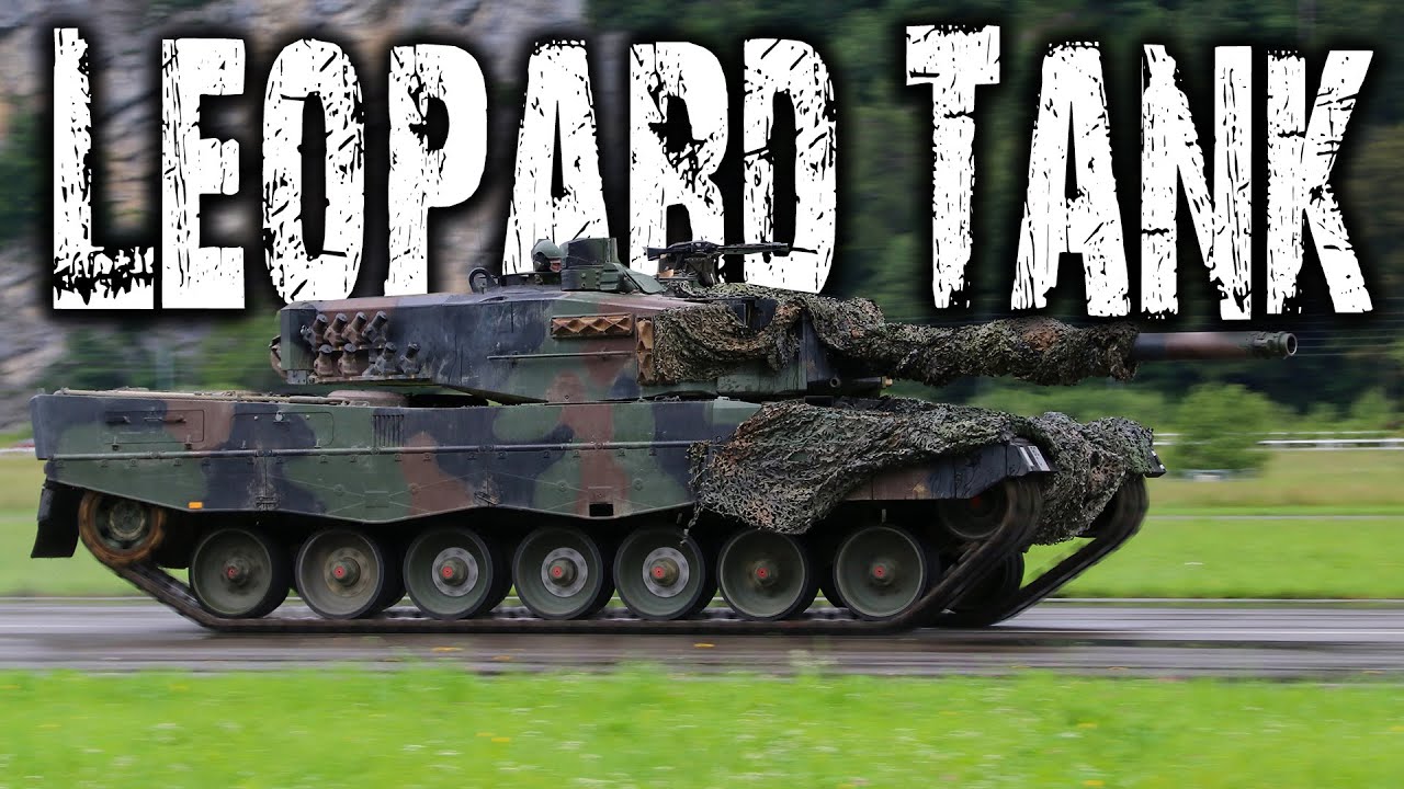 Leopard Tank In Action | The Best Tank in the World - YouTube