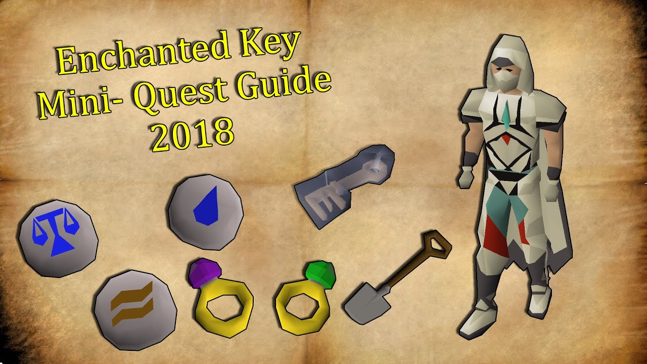 [OSRS] Enchanted Key - Mini-Quest Guide 2023 [HIGH DETAIL & TIMESTAMPS ...