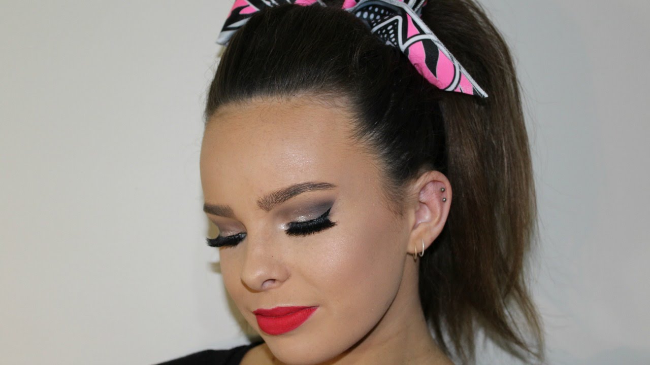 CHEER HAIR TUTORIALS PART 2/2 || adorethegore - YouTube