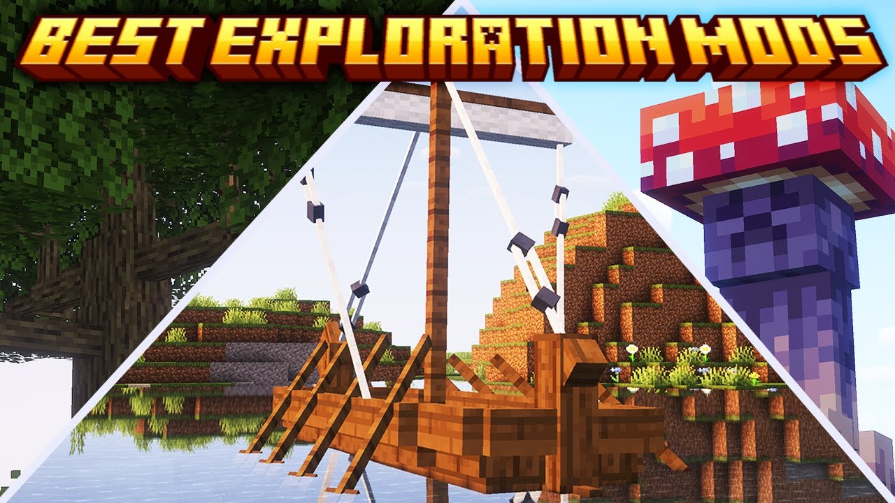 Minecrafts MOST INSANE Exploration Mods! - YouTube