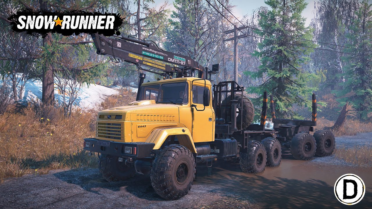 В помощь лесопилке - Forest madness (MUDRUNNER) - SnowRunner - YouTube