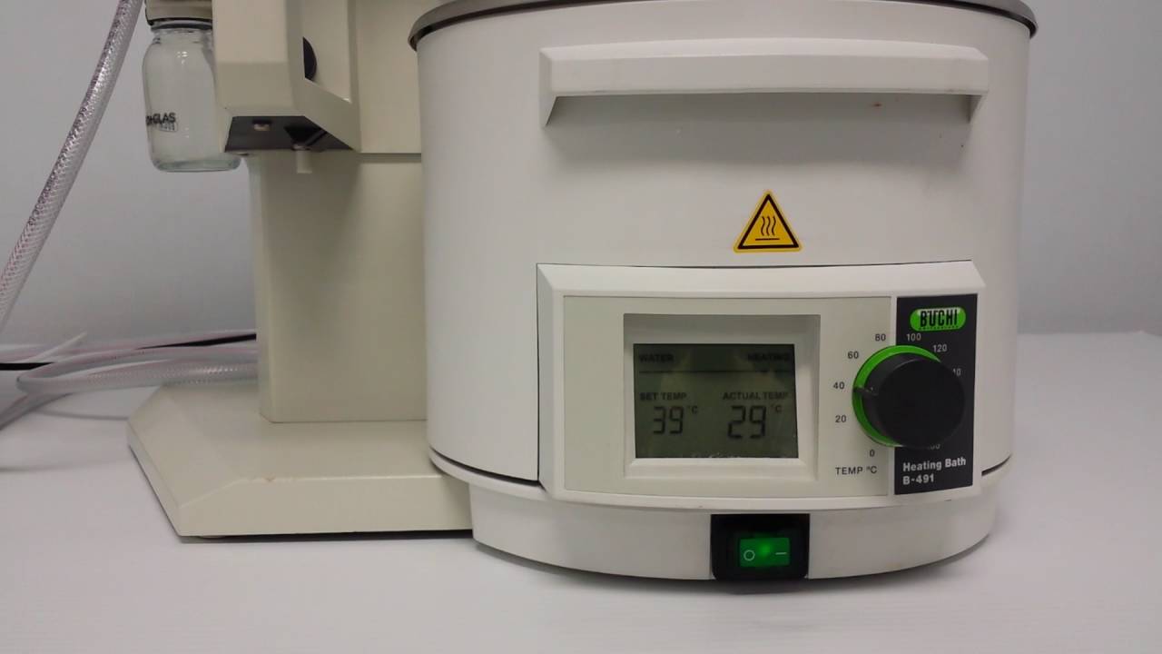 Buchi Rotavapor R-210 Evaporator R210 w/V-700 Pump, B-491 Bath, Pred ...