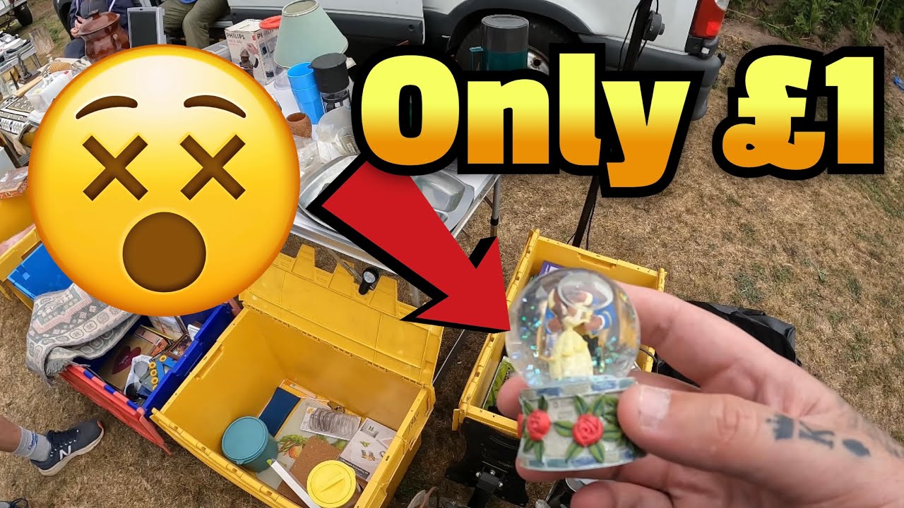 I Had NO IDEA How Much This Was Worth | Slate Farm Carboot Sale - YouTube