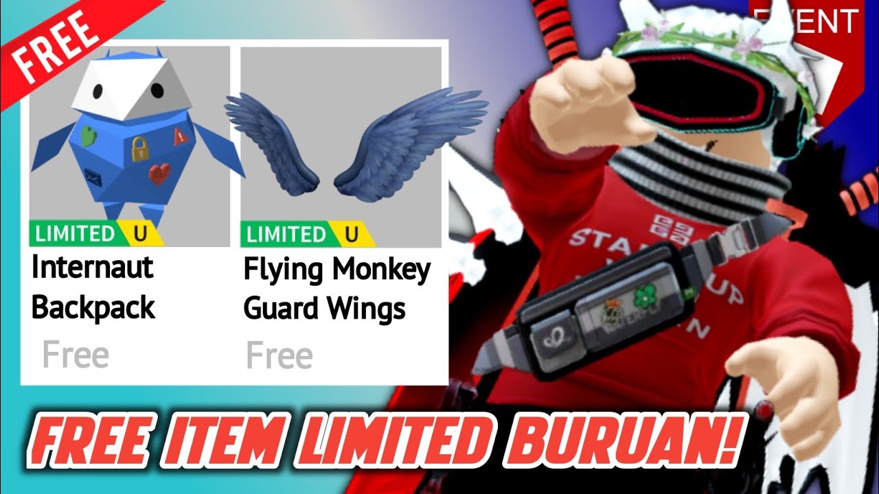 [11K STOCK] Cara Mendapatkan 2 ITEM GRATIS LIMITED TERBARU DI ROBLOX ...