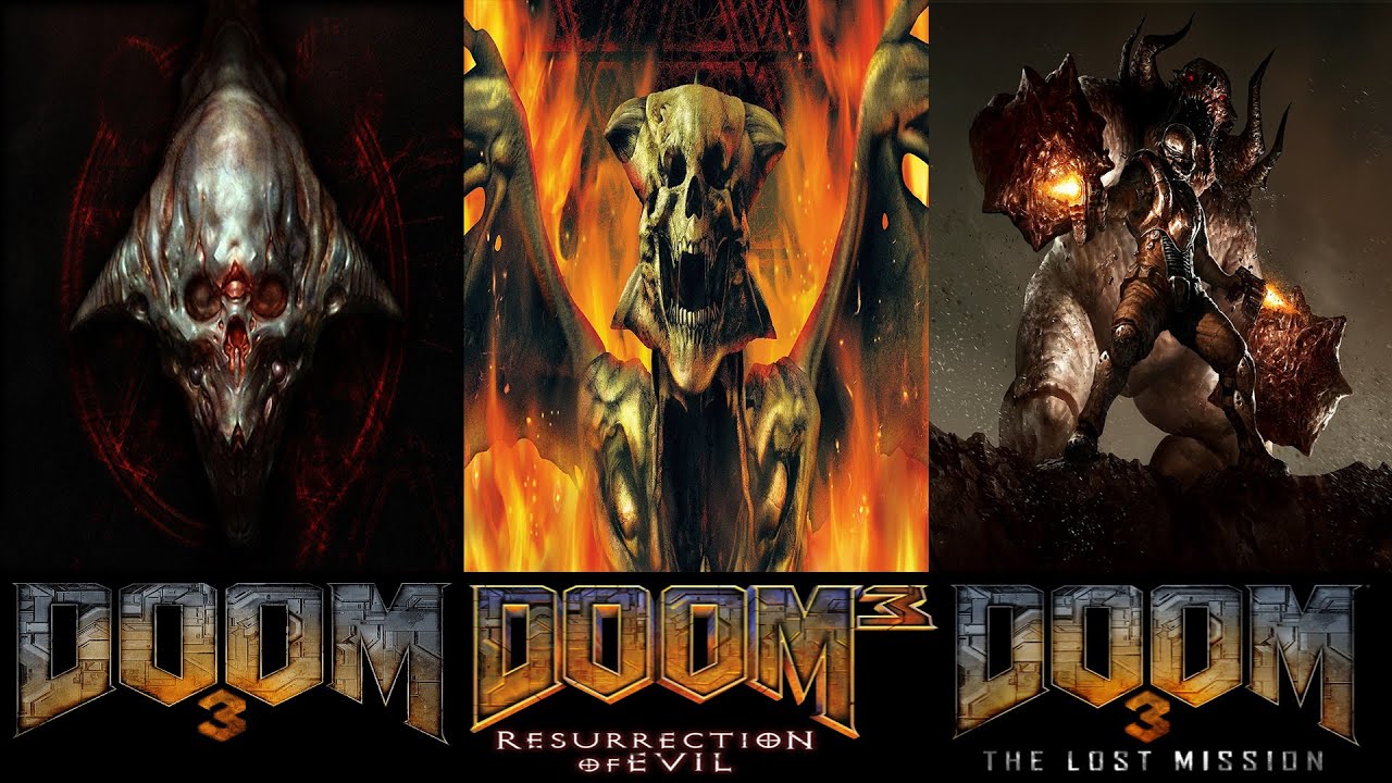 Doom 3 BFG | DLC: Resurrection of Evil | DLC: The Lost Mission || Full ...
