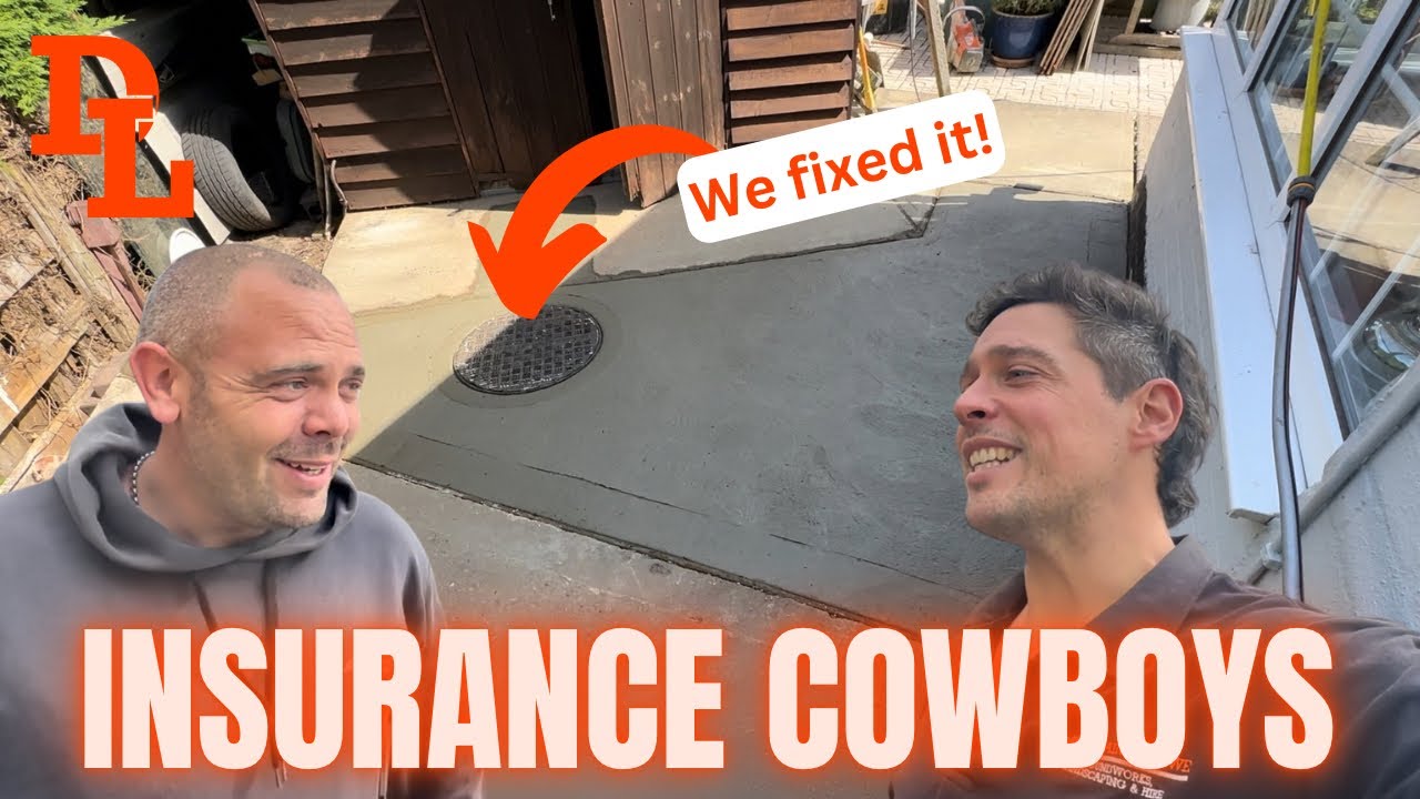 Fixing Cowboy Builders Work - Swapping out the micro digger for the 3 ...