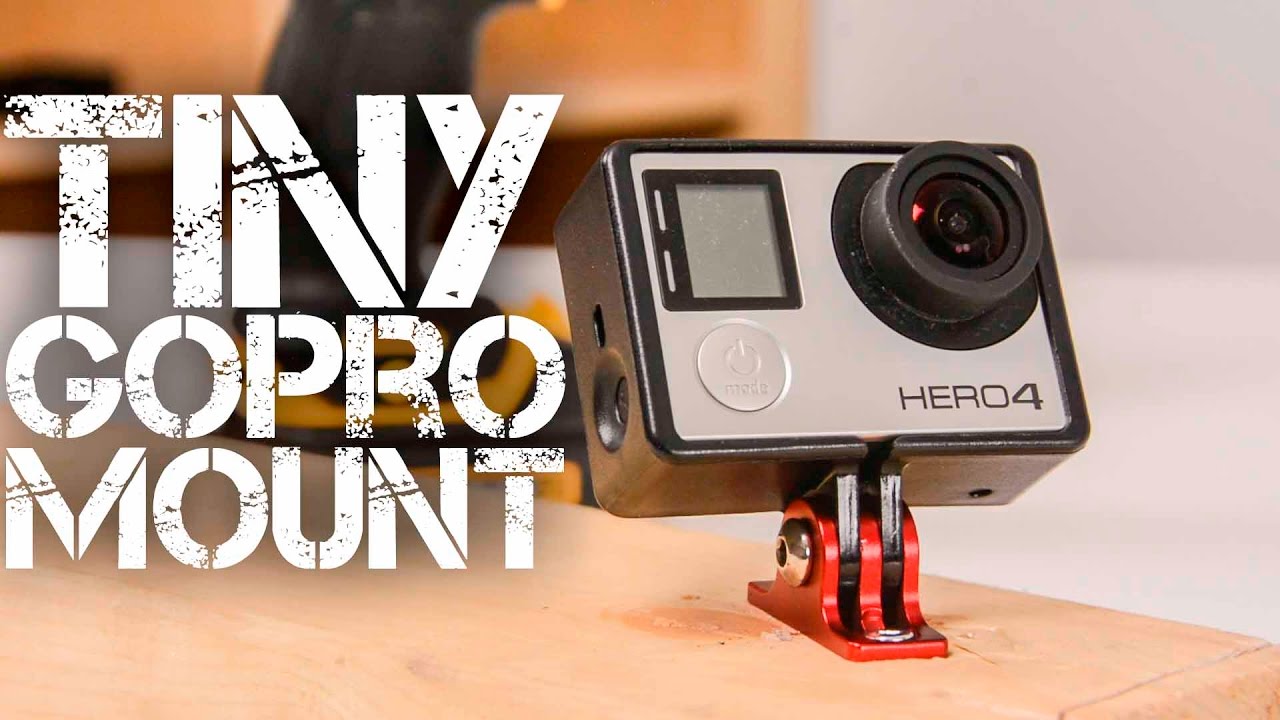 TINY GOPRO MOUNT - YouTube