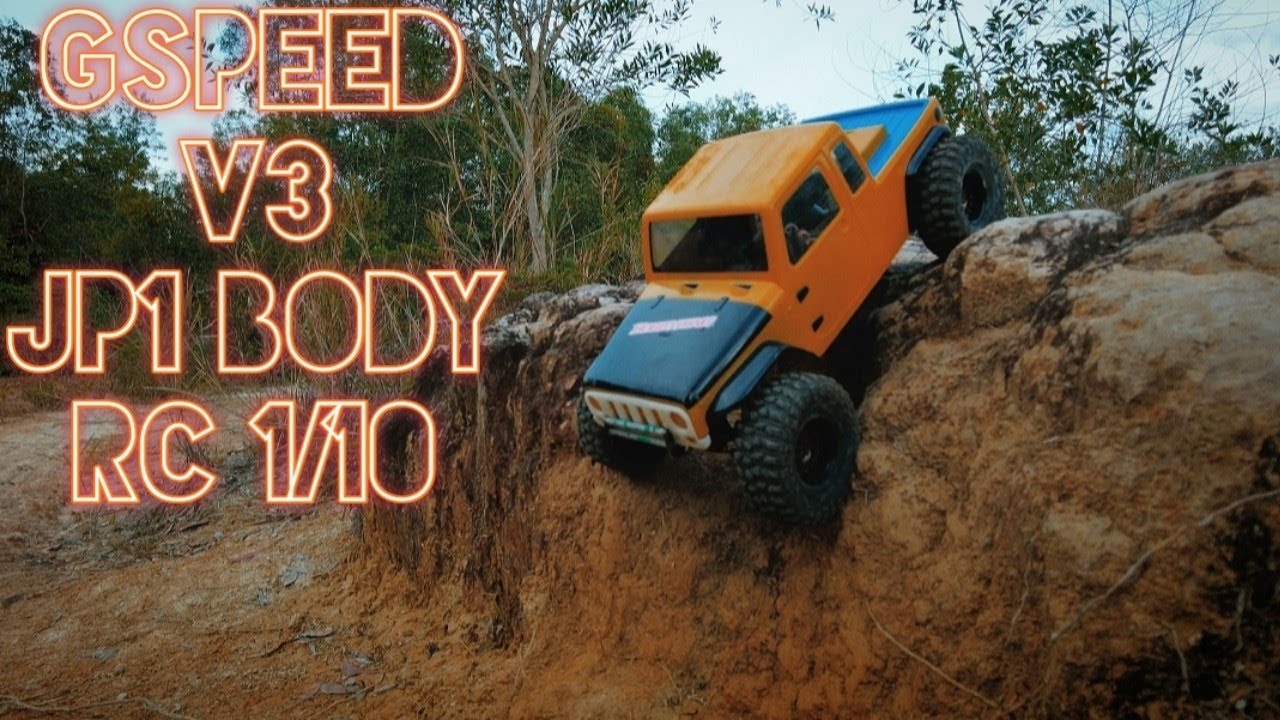 RC CRAWLER : Gspeed V3 / JP1 1/10 Body. - YouTube