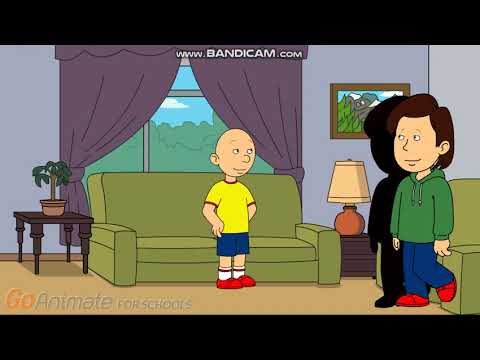 Caillou says no boris the teeth guy and Gets Ungrounded. - YouTube