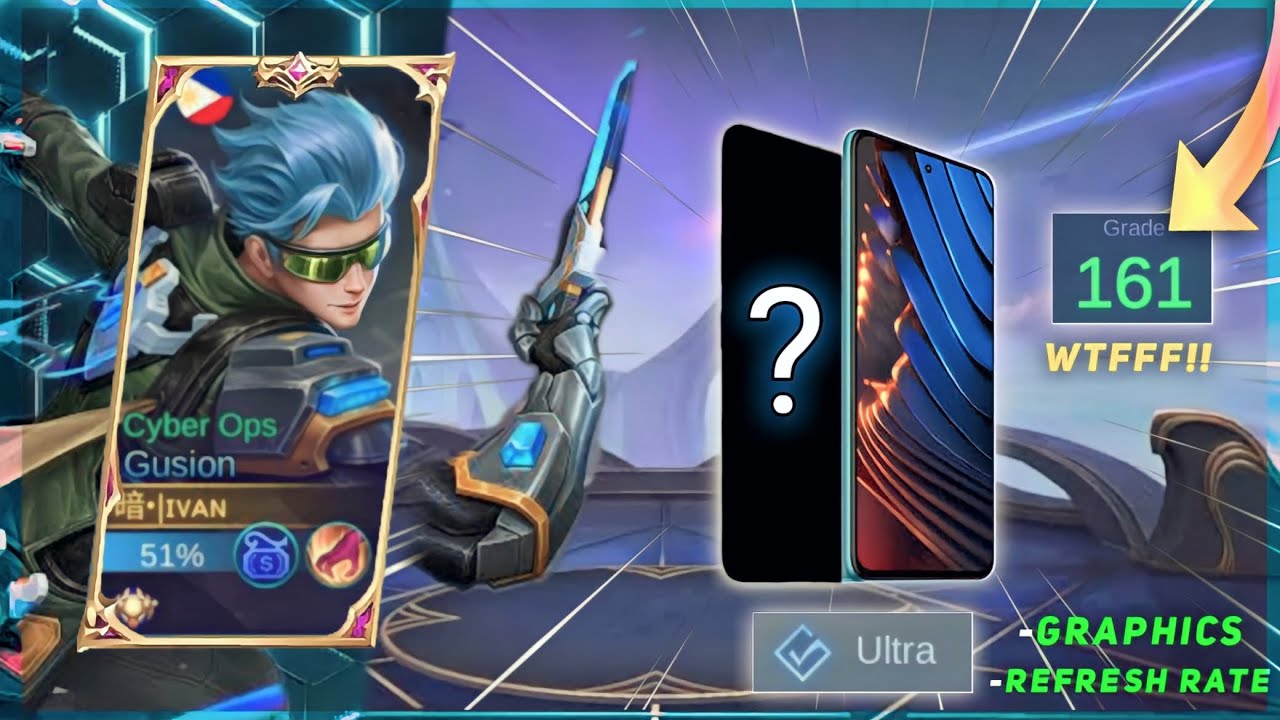 THIS PHONE IS A GAMING BEAST!!!⚡| ULTRA GRAPHICS GUSION GAMEPLAY | MLBB ...