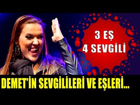 Demet Akalın 3 Eş ve 4 Sevgili... Demet Akalın'ın Eski Sevgilileri Ve Eşleri...