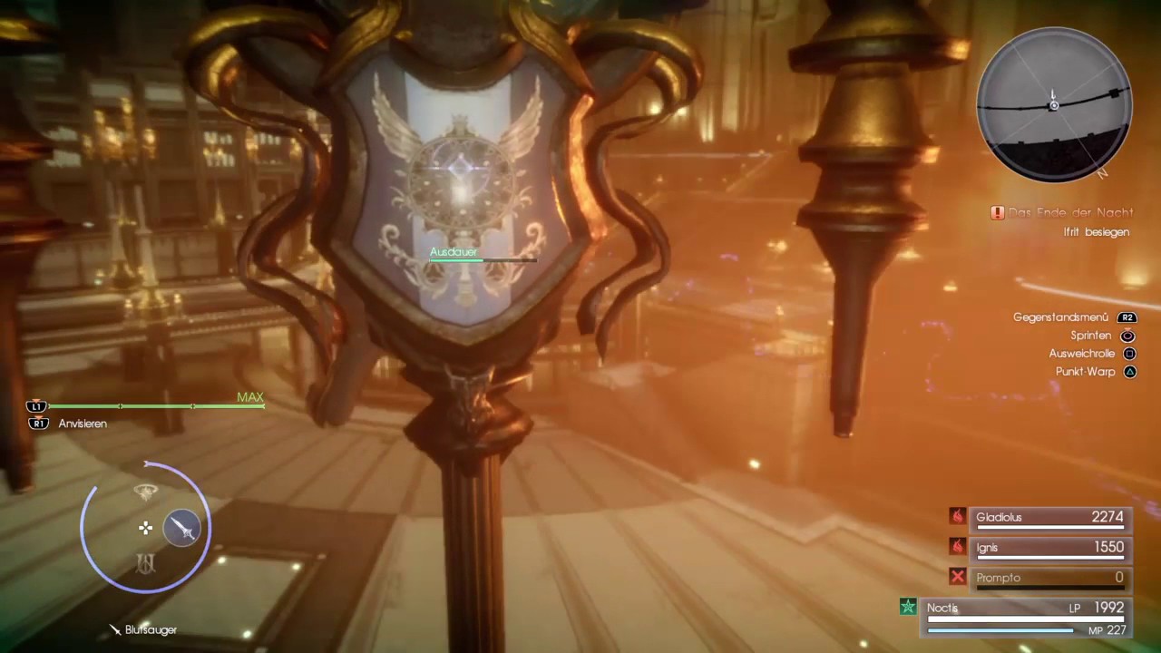 FINAL FANTASY XV_Bosskampf: Ifrit - YouTube