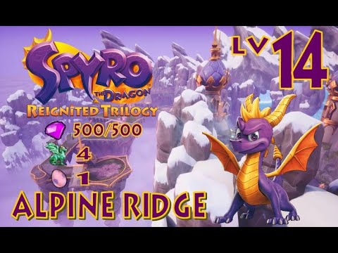 Spyro the Dragon - Level 14: Alpine Ridge (Reignited Trilogy) - YouTube