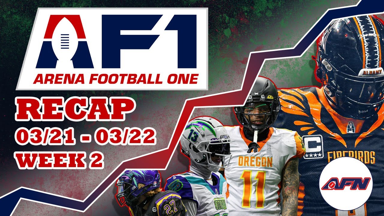 Arena Football One (AF1) 2025 Week 2 Recap - YouTube