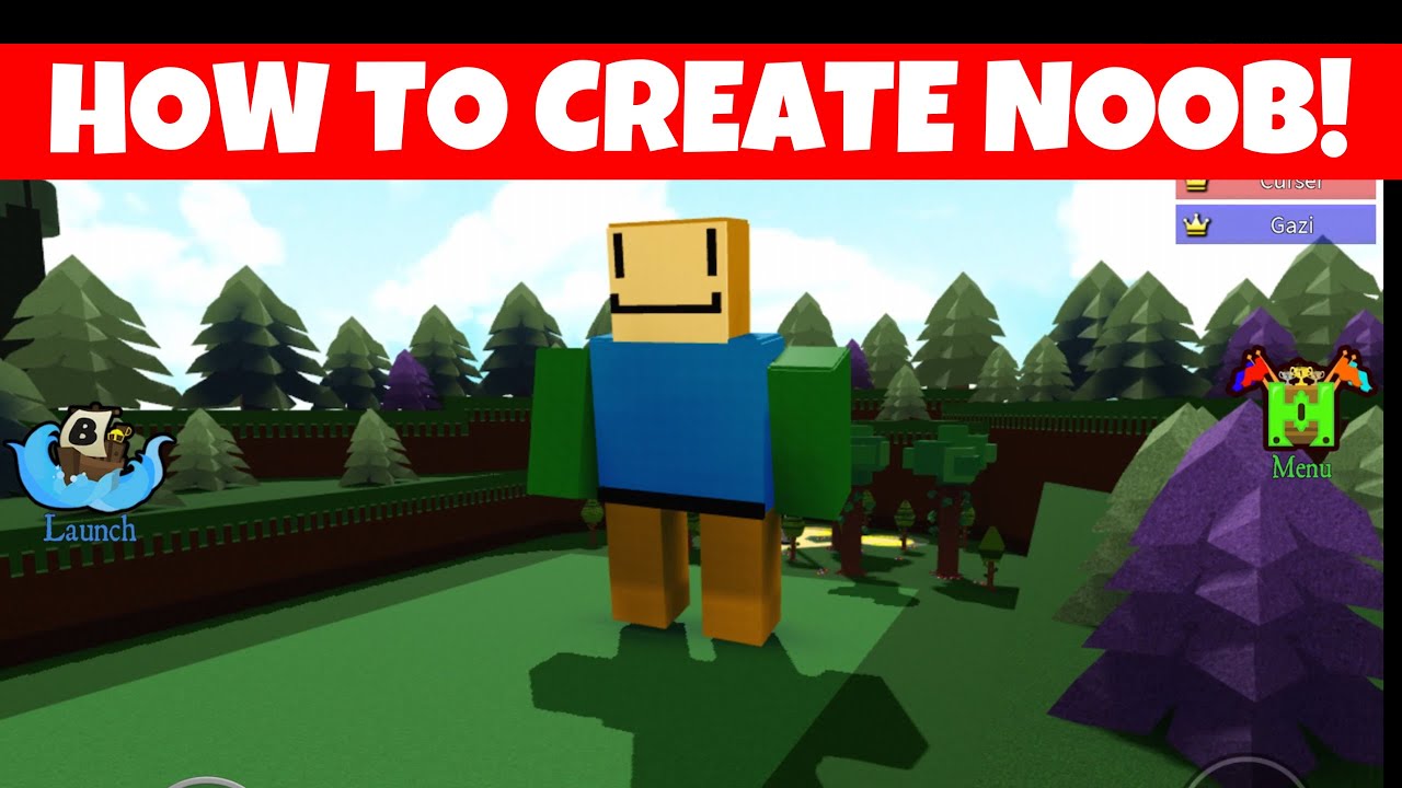 How To Create Noob in Build a Boat for Treasure | ROBLOX Daily Dose of ...