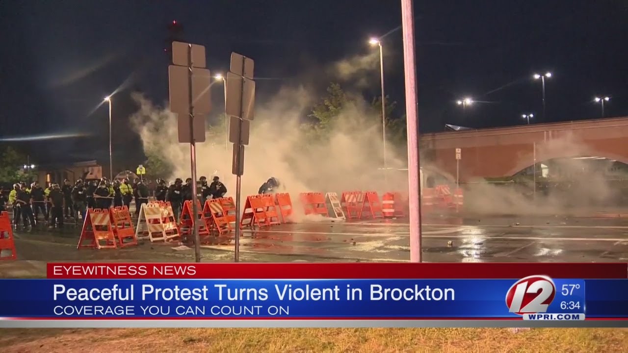 Several officers injured, businesses damaged after riots break out in ...
