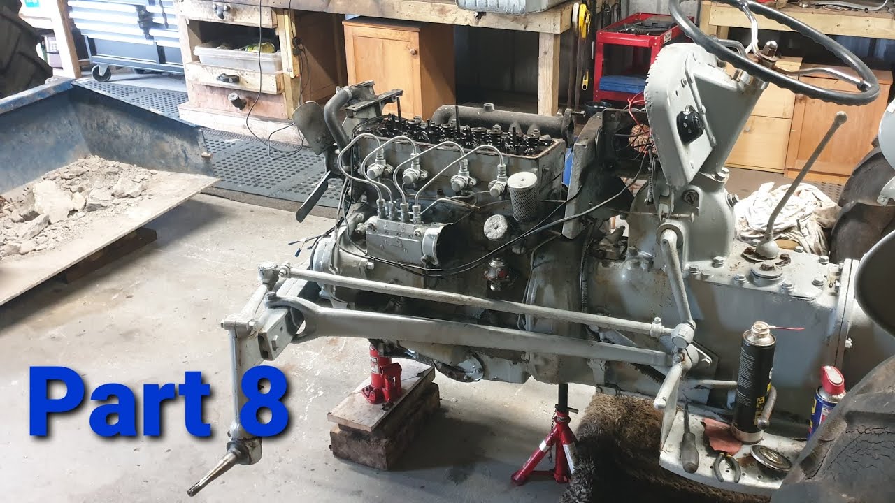 1954 Ferguson 20 TEF Diesel Part 8 - Fuel Tank Tap and Fuel Filter ...