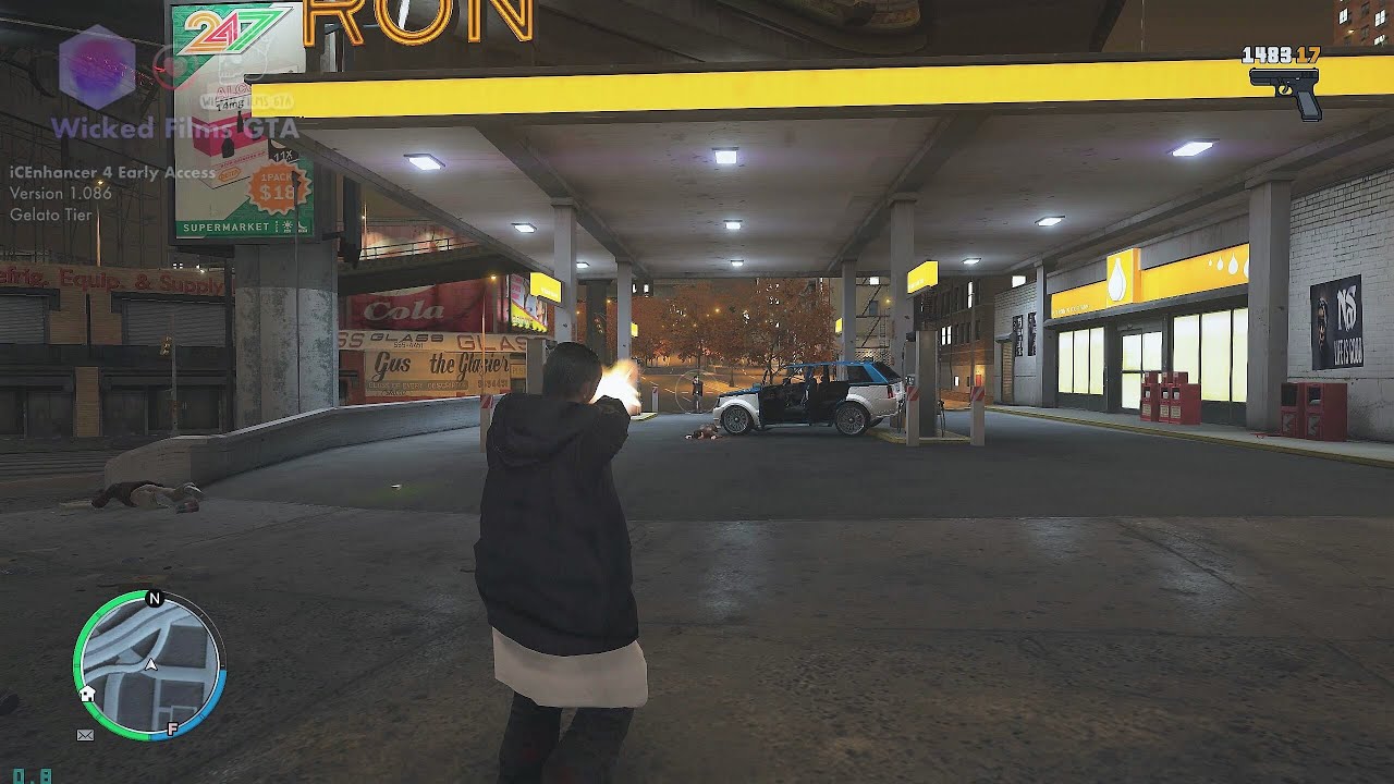 GTA 4 RUSSIAN GOONS CAUGHT LACKING GAS STATION SHOOTOUT !!! - YouTube