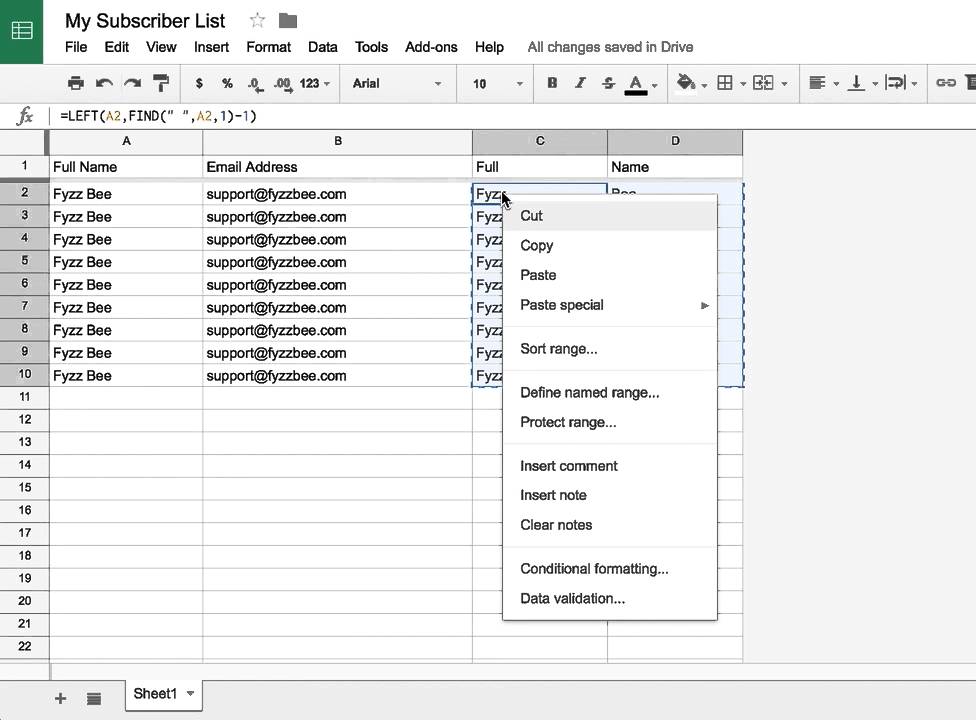 How To Separate First And Last Names YouTube How To Separate First And Last Names YouTube