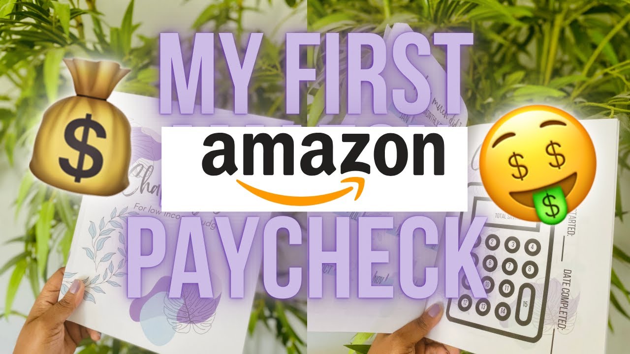 MY FIRST AMAZON PAYCHECK| HOW TO MAKE PASSIVE INCOME SELLING ON AMAZON ...