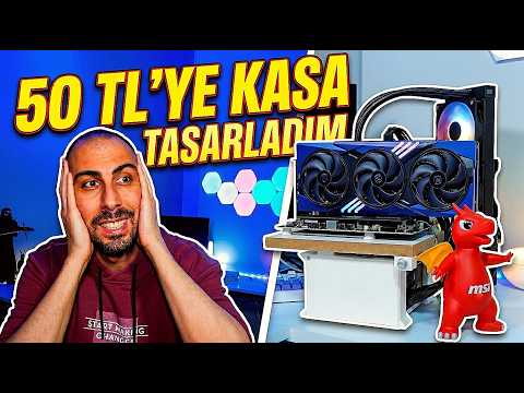 50 TL’ye Kendi PC Kasamı Yaptım! Uzay Montaj Msi Sistem