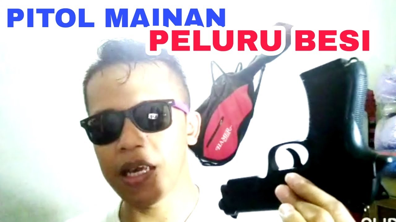 PISTOL MAINAN PAKE PELURU BESI / PELURU METAL / PELURU GOTRI APAKAH ...