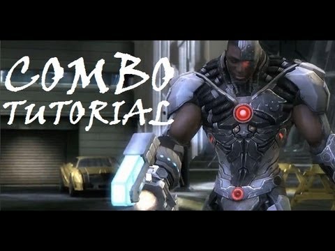 Injustice - Combo Tutorial - Cyborg (42% No Super) - YouTube