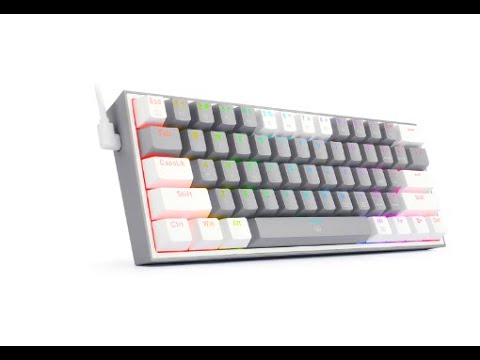 REDRAGON Fizz K617 RGB USB Mini Mechanical Gaming Keyboard Red Switch ...