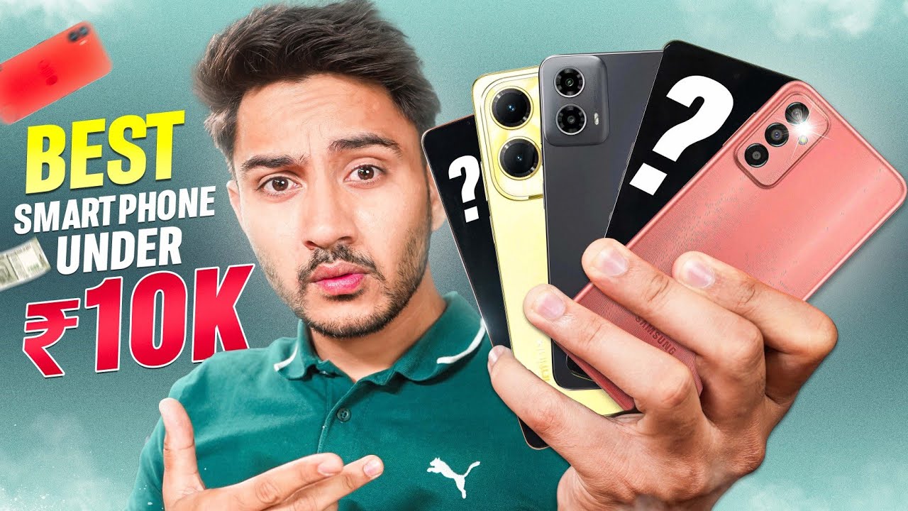 Top 5 Best Smartphones Under ₹10,000 in July 2024!" - YouTube