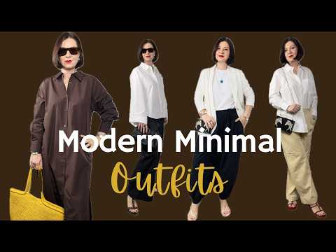 Modern Minimal Styling | How to add a Fashion Edge to any Outfit | Easy & Wearable Trends
