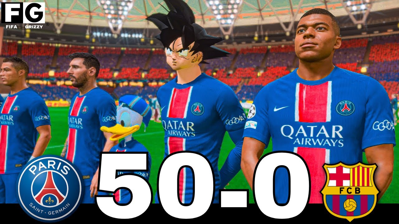 FIFA 25 | MBAPPÉ, SON GOKU, DONALD DUCK, MESSI AND ALLSTARS PLAYING ...