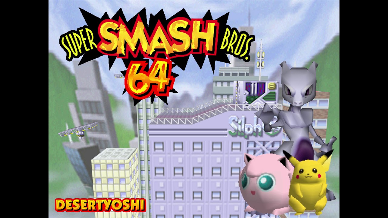 Pokémon Red & Blue Trainer Battle - Smash 64 Style - YouTube