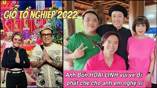 ANH BỐN HOÀI LINH vui vẻ đi phát chè cho anh em nghệ sĩ... | Doovi