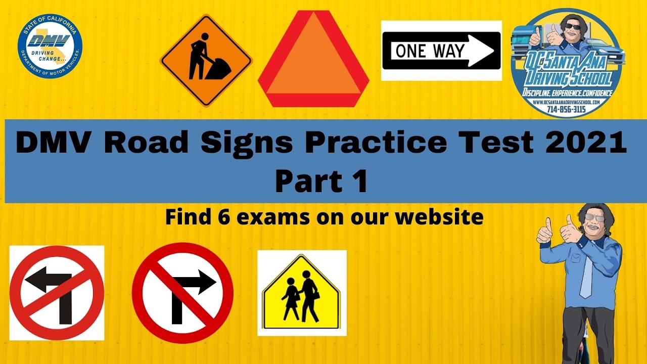 Road Signs Practice Test