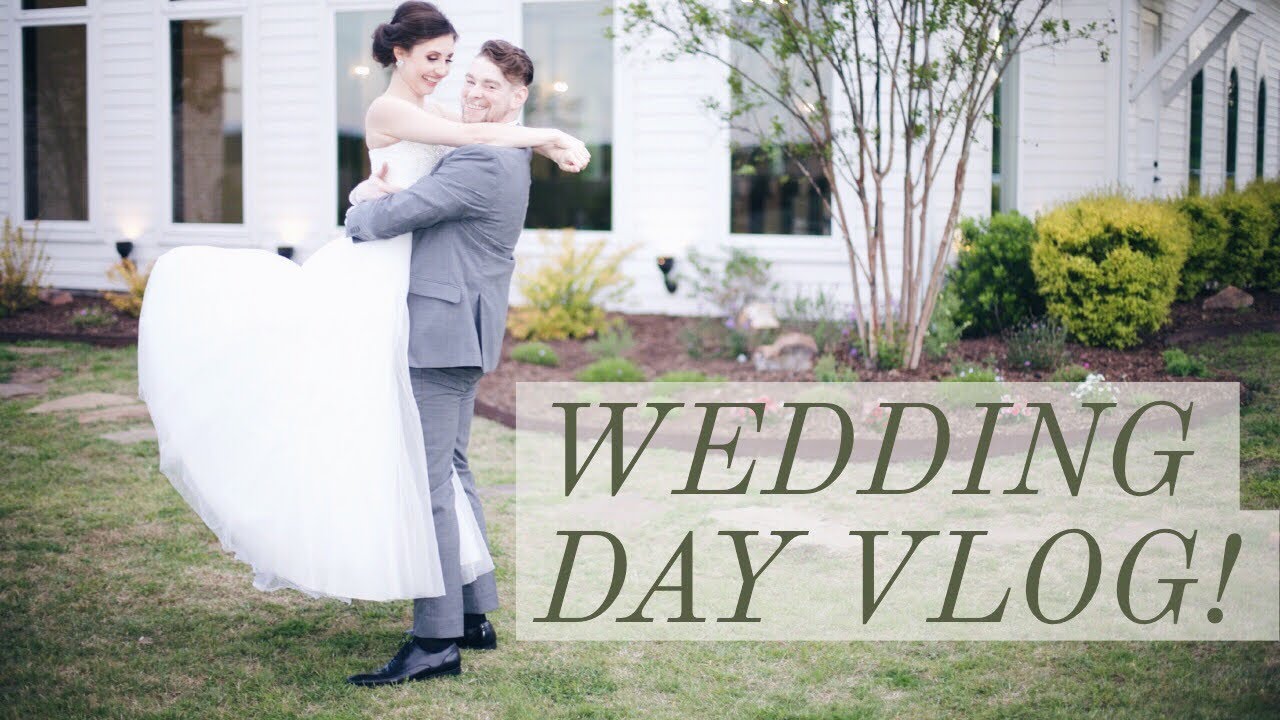 WEDDING DAY VLOG!!!! - YouTube
